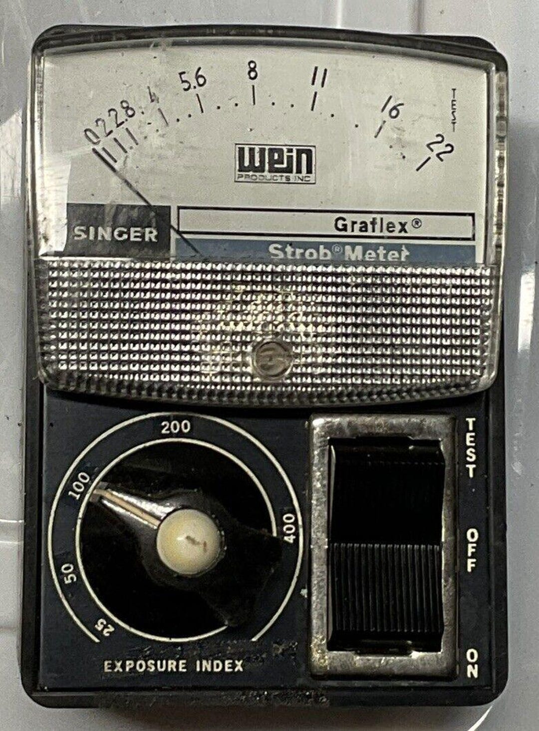 Graflex FLASH METER and Case. Wein Singer Strob Meter - Etsy