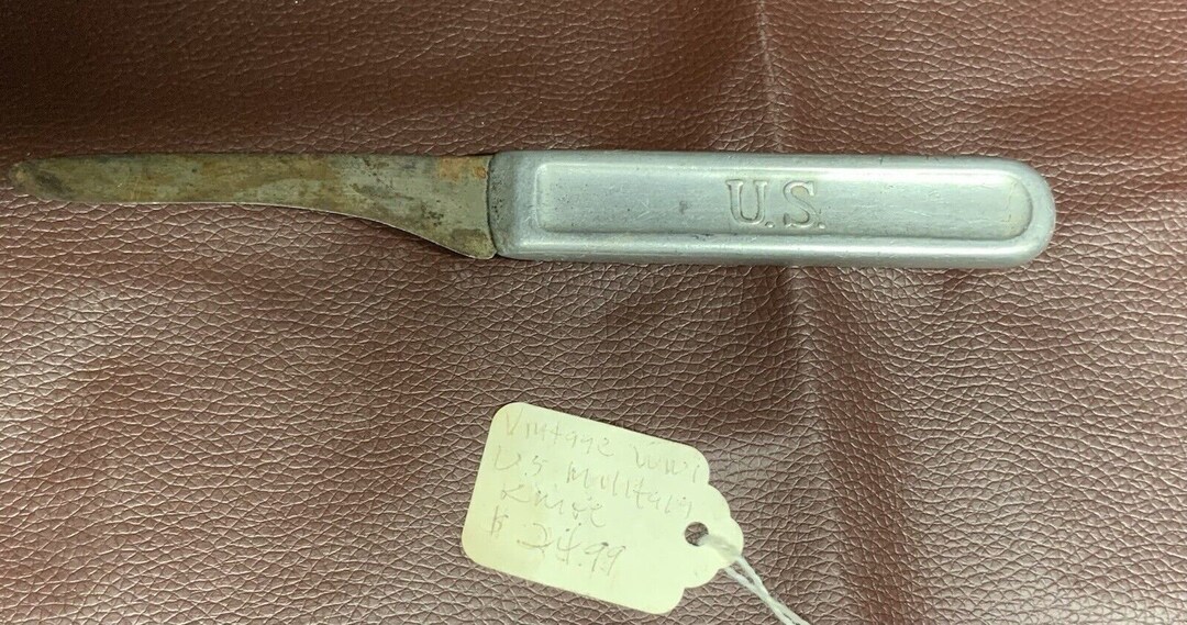 Rare Vintage Us Ww1 Mess Kit Field Knife Lf&c 1917 Acc Metal Tool ...