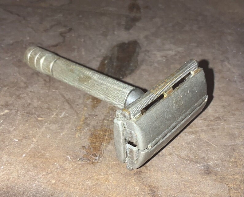 Vintage Gillette Safety Razor, No Date Code. Made in USA - Etsy