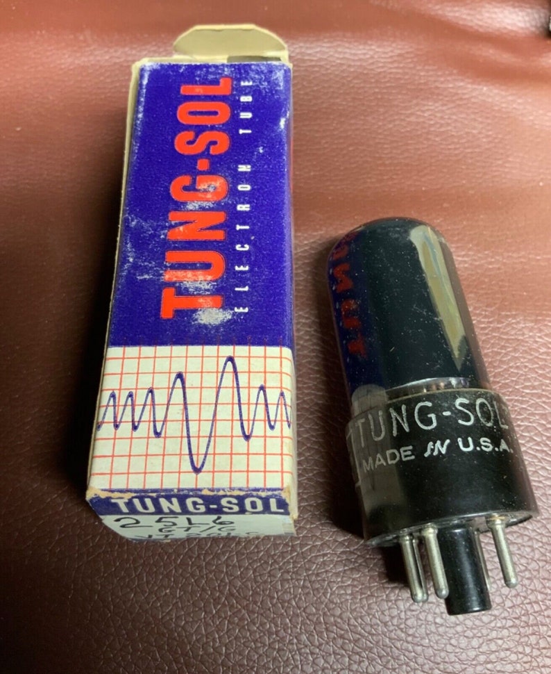 25L6 Tung-sol, Used Vacuum Tube New Old Stock - Etsy