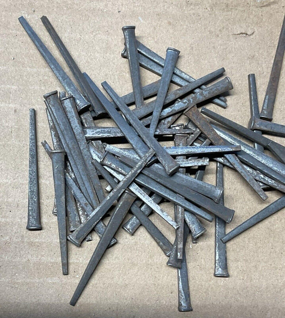 Vintage 2 Inch Square "cut" Nails Unused 50 Nails - Etsy