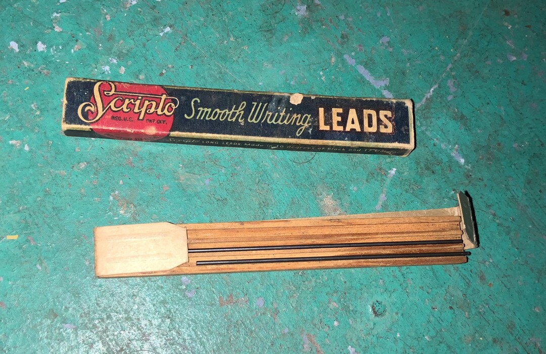 Scripto Lead Pencil Refill Box for Mechanical Pencils - Etsy