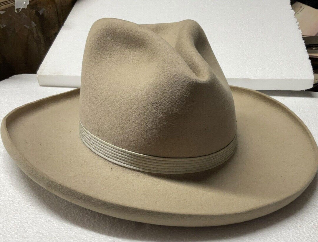 Texas HATTERS hi ROLLER Hat in Good Condition. - Etsy