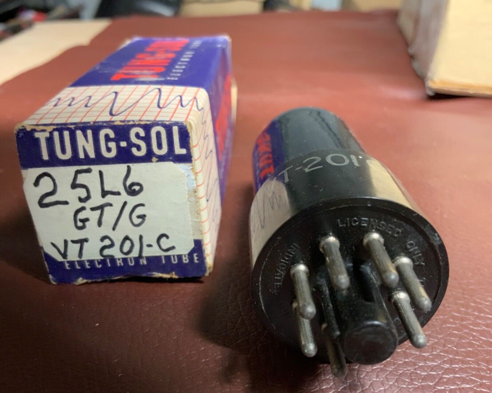 25L6 Tung-sol, Used Vacuum Tube New Old Stock - Etsy