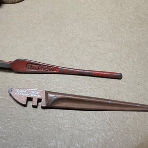 Vintage CRAFTSMAN No. 3796 Carbide Wheel Glass Cutter & Red Devil Made ...