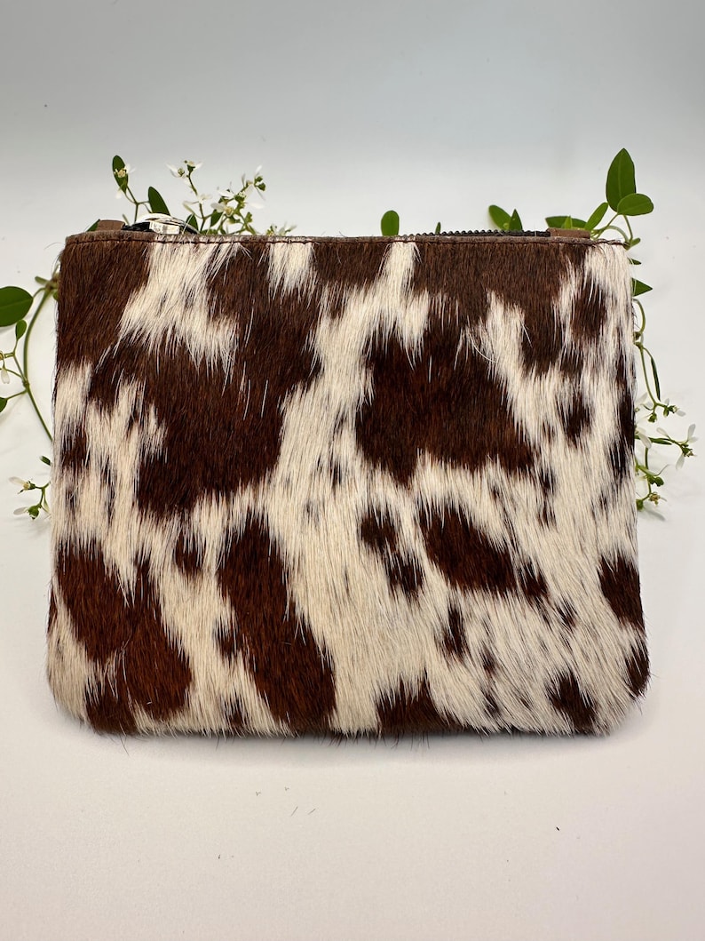 Personalised Hair on Hide Ladies Change Purse – Cowhide & Leather ...