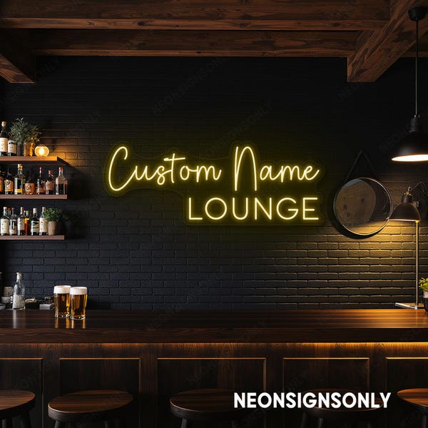 Lounge Neon Sign - Etsy
