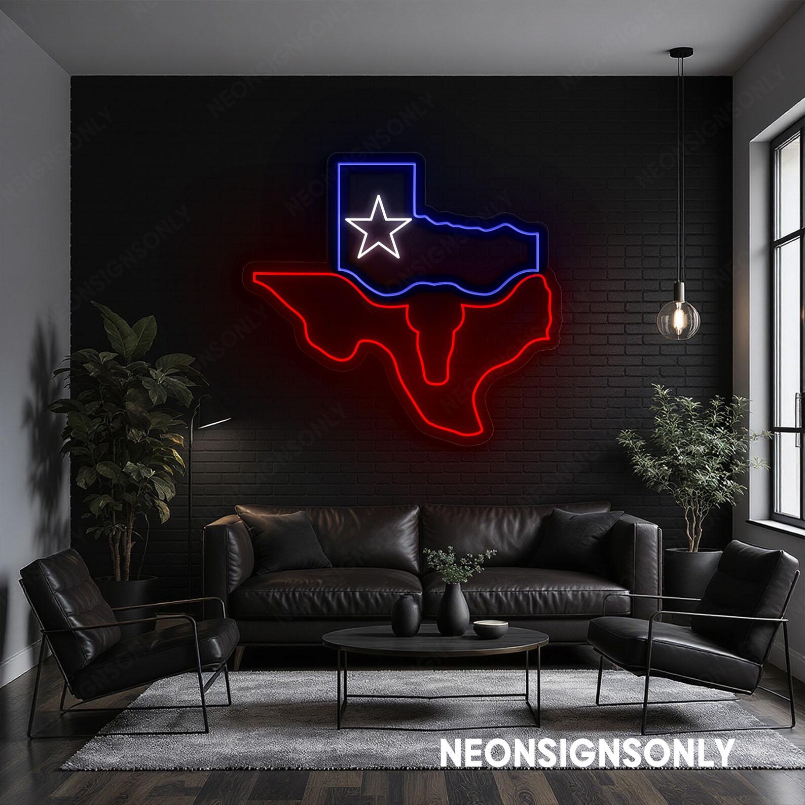 Texas Led Neon Sign, Texas Map Texas Flag Neon Light, Texas Neon Line ...