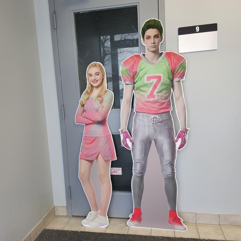 PHYSICAL PRODUCT Life Size Disney Zombies Cutouts , Birthday Decor ...