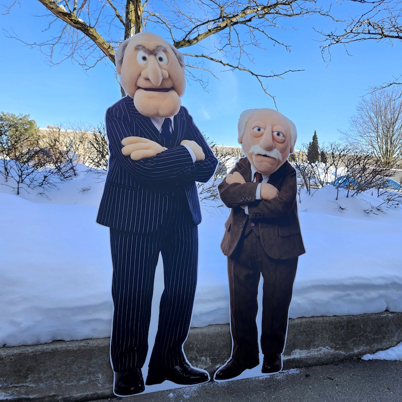 Statler and Waldorf Life Size Cutouts , the Muppets Party Decor ...