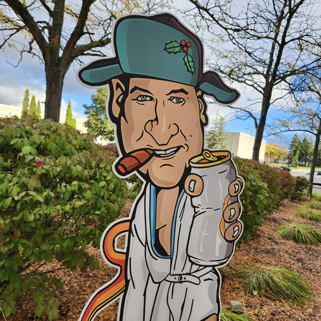National Lampoons Christmas Vacation COUSIN EDDIE Christmas Yard Sign ...