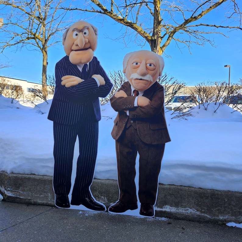Statler and Waldorf Life Size Cutouts , the Muppets Party Decor ...