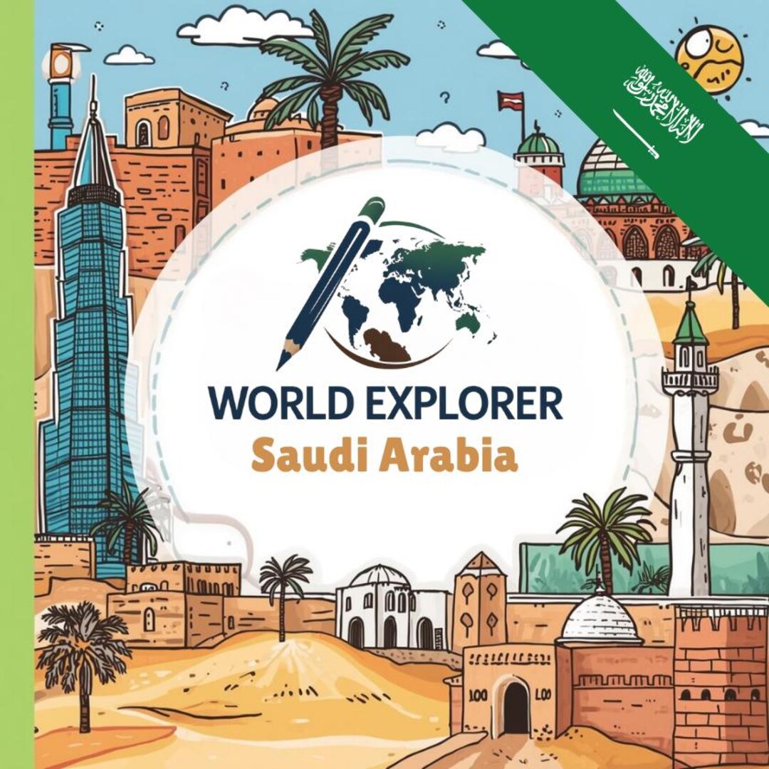 Saudi Arabia Coloring Book: Cultural Journey, World Explorer Series - Etsy