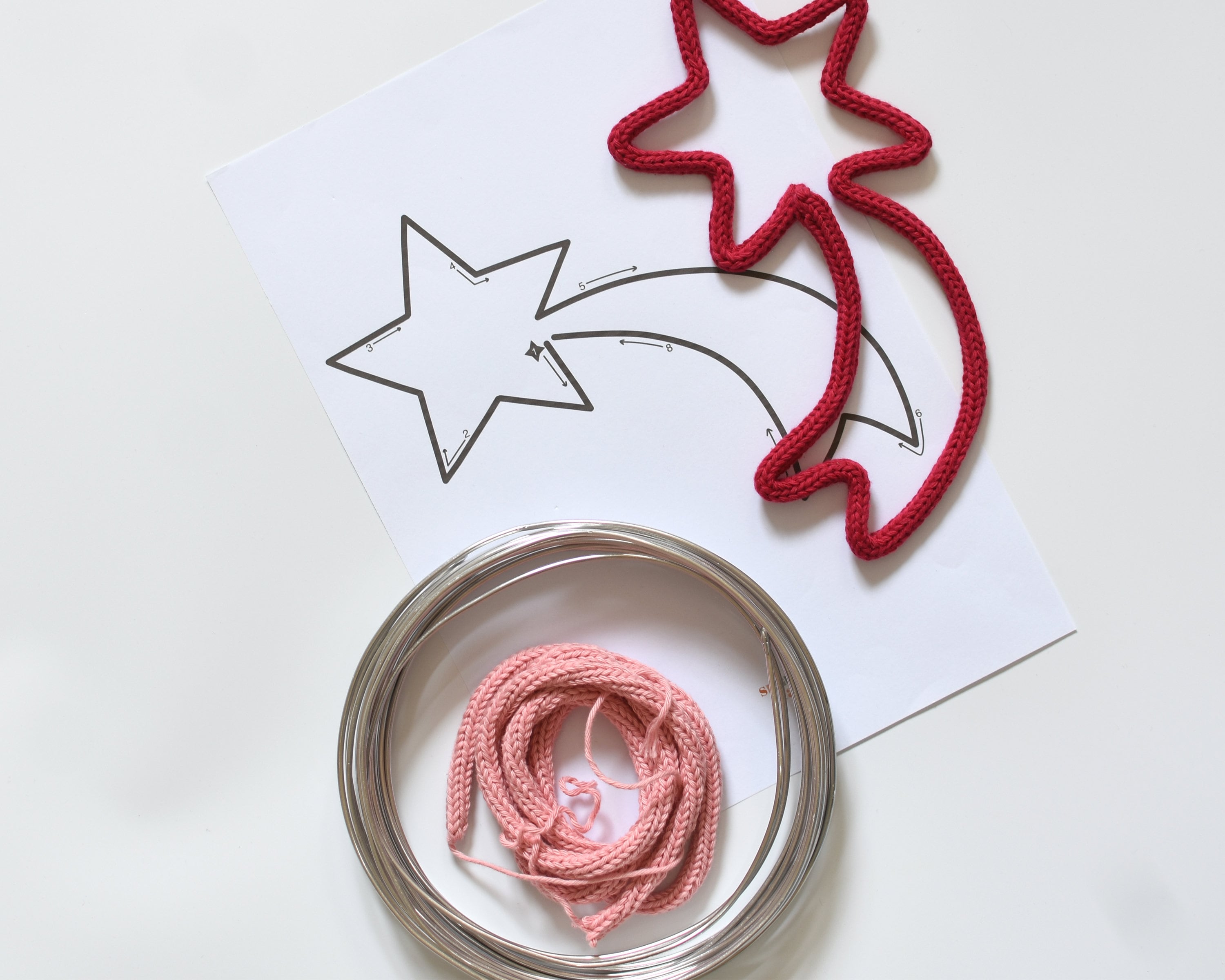 Wire Art Template, Printable Templates for Knitted Wire, Wire Art ...