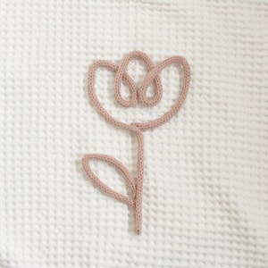 Wire Craft, Printable Knitted Wire Art Template, Flowers, Design ...