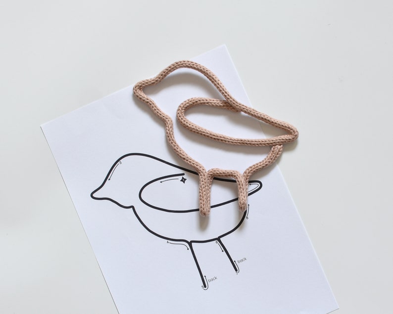 Wire Art Templates, Printable Template for Knitted Wire, Wire Bending ...