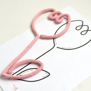 Wire Craft, Printable Knitted Wire Art Template, Flowers, Design ...