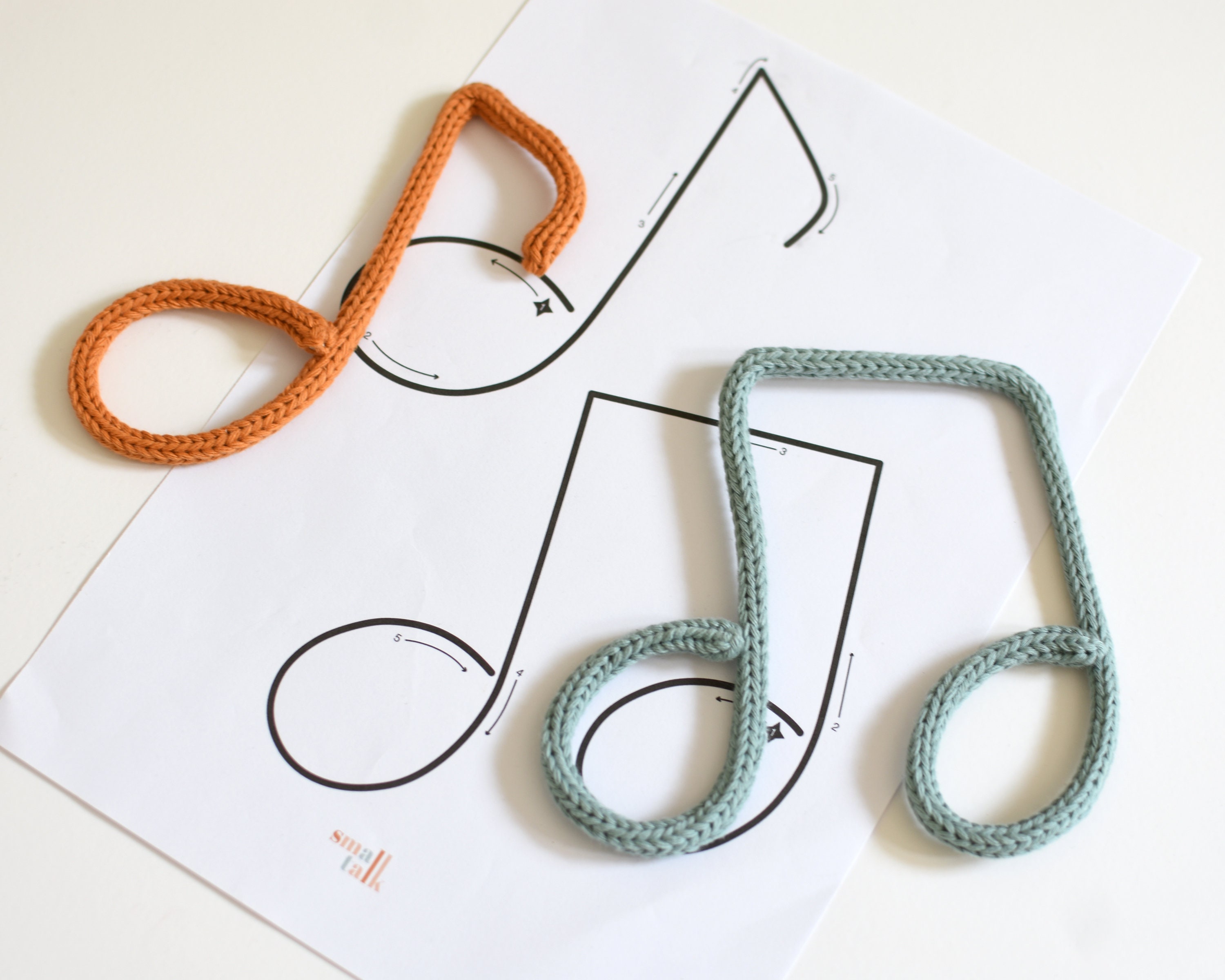 Printable Template for Knitted Wire, Wire Bending, Design Templates ...