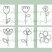 Wire Craft, Printable Knitted Wire Art Template, Flowers, Design ...