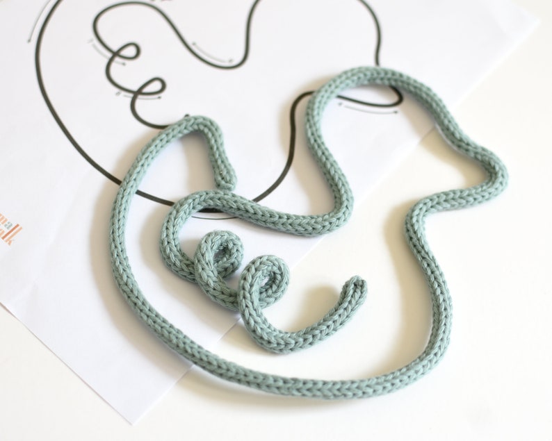 Wire Art Templates, Printable Template for Knitted Wire, Wire Bending ...