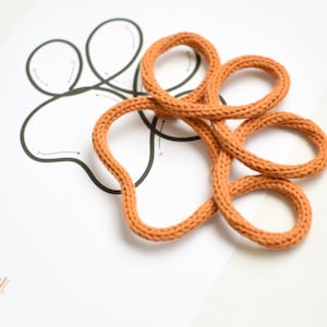 Printable Template for Knitted Wire, Wire Bending, Design Templates ...