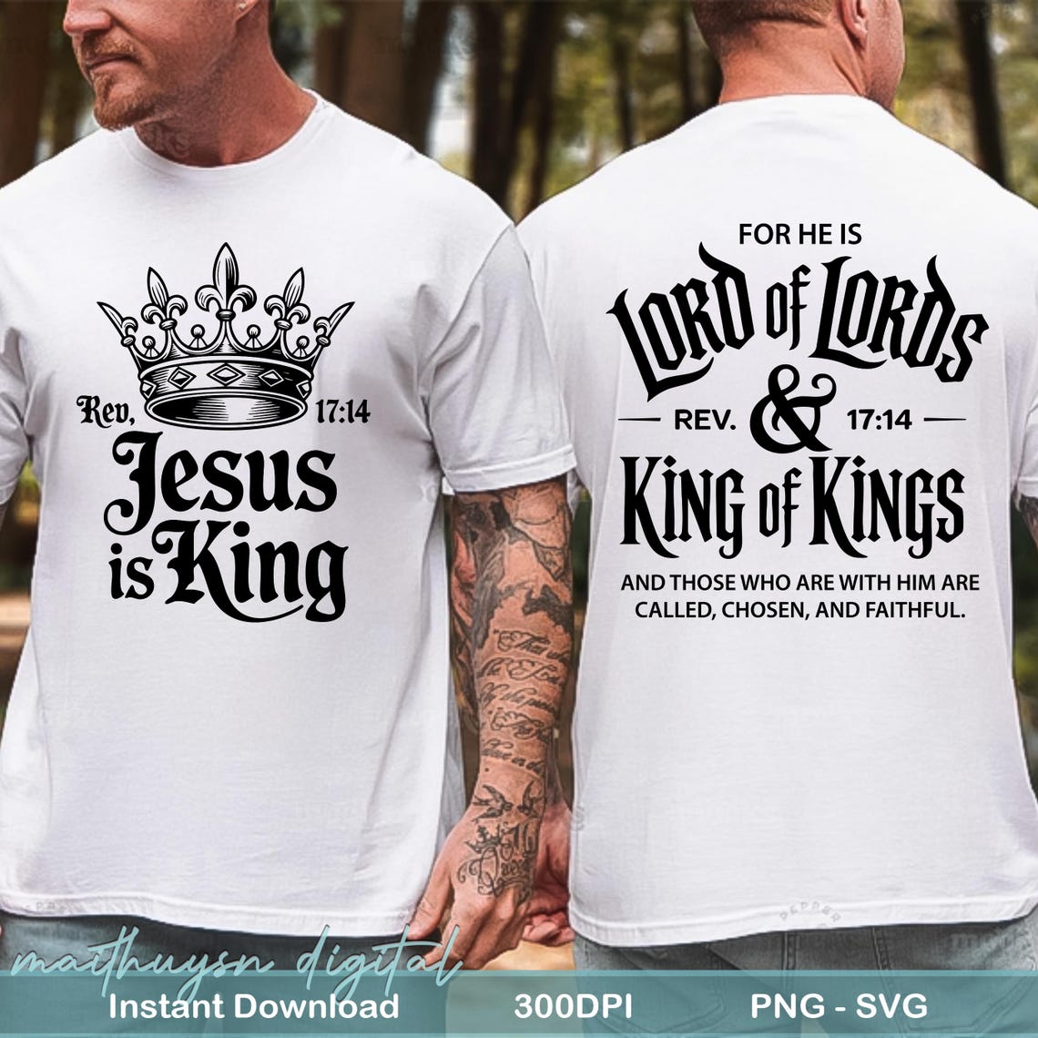 Jesus is King PNG SVG, Lord of Lords Bible Verse PNG, Vintage Christian ...