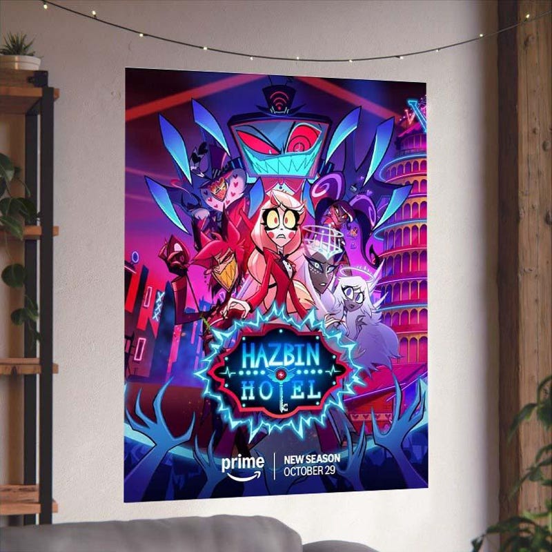 Hazbin Hotel Season 2 Poster - Etsy