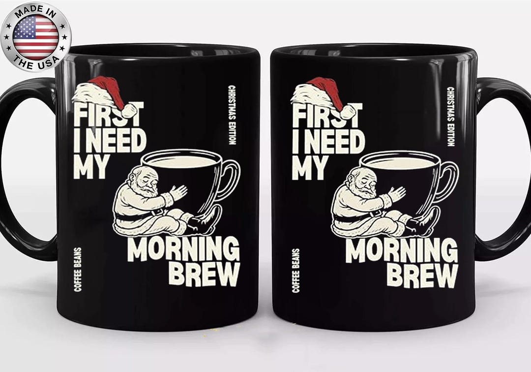 Christmas First I Need My Coffee for Men Women Mug - Etsy