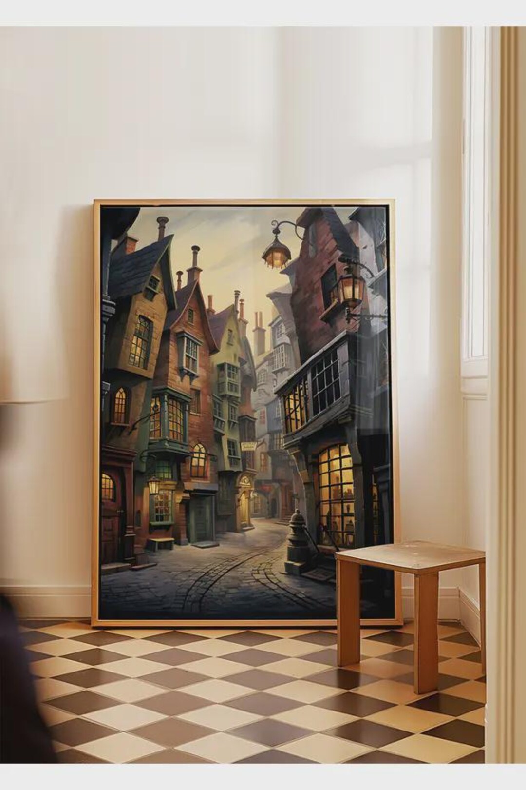 Hogsmeade Village Poster: Harry Potter Movie Wall Art - Etsy