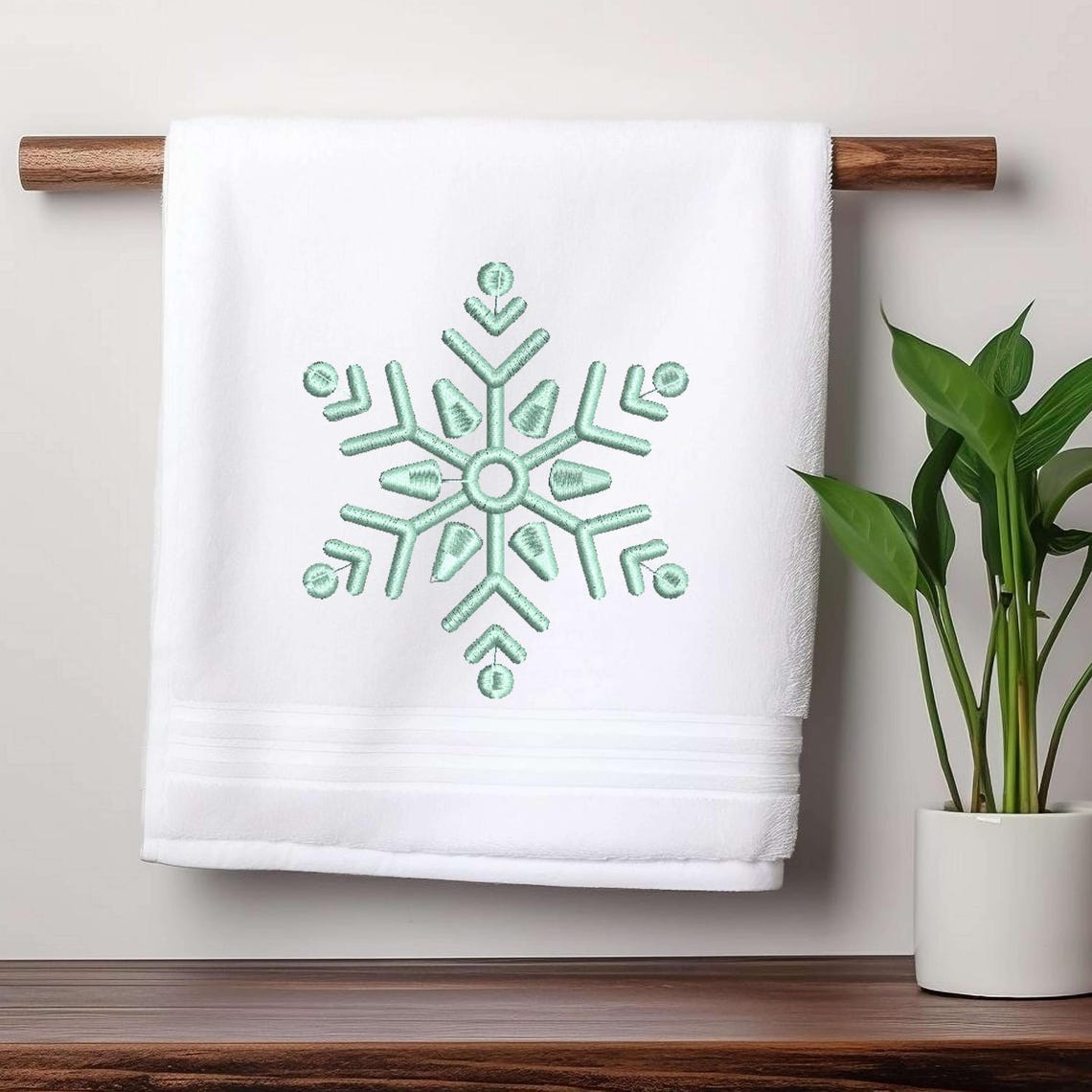 Snowflakes Machine Embroidery Design: Mini Christmas Snowflakes, 5 ...