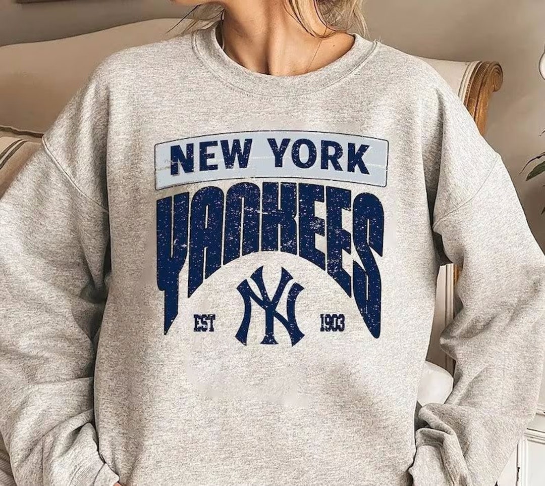 Baseball Fan T-shirt, Vintage New York Baseball EST 1903 Crewneck ...