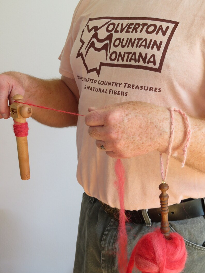 Montana Hand Spinner Maple With Built in Yarn Gauge Spin - Etsy