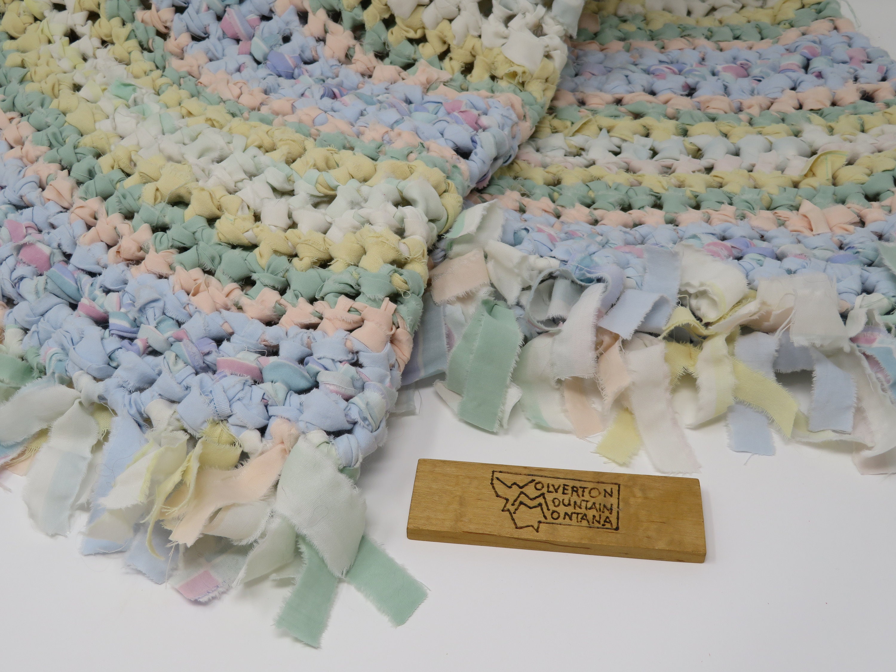 Rug - Rag Rug - Round Rug - Etsy