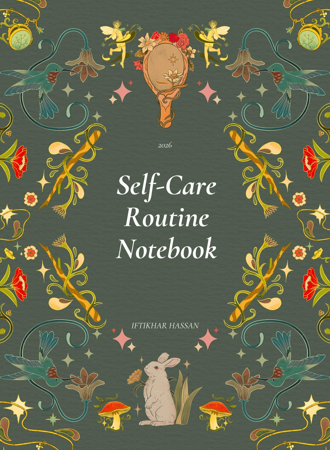 Self Care Routine Notebook, Daily Self Care Planner With Goals and Mood ...