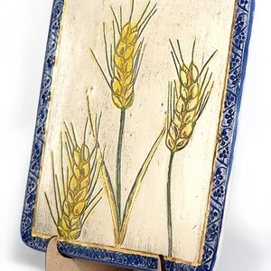 WHEAT Handmade Ceramic Plaque - Etsy