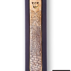 Mezuzah Case 'sunrise Over Jerusalem' - Etsy