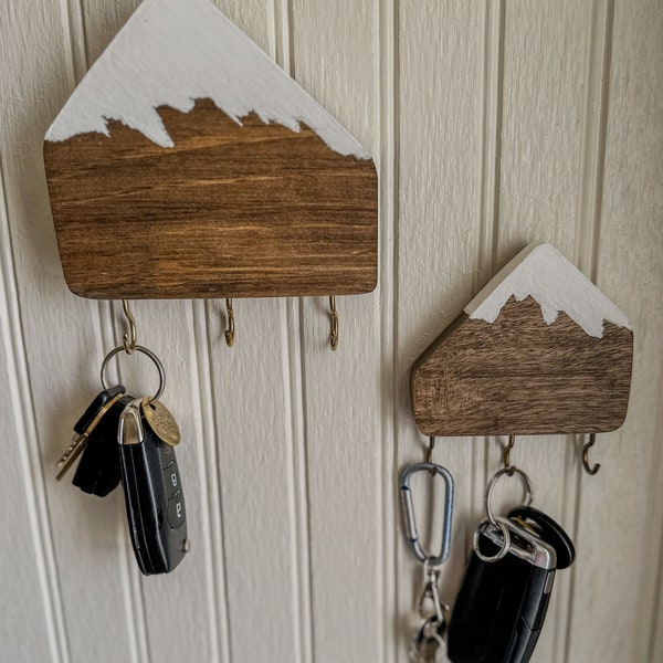Mountain Key Rack - Etsy