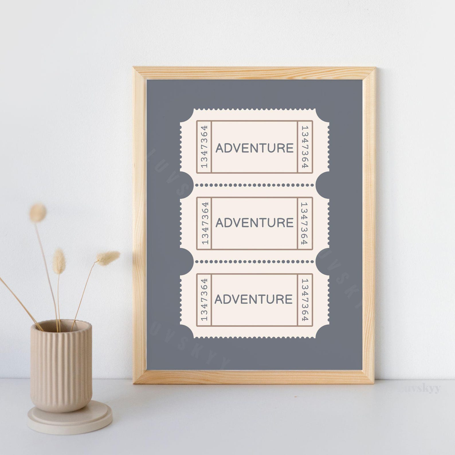 Outdoor Kids Nursery Art Bundle, Camp Theme Printable Wall Decor ...