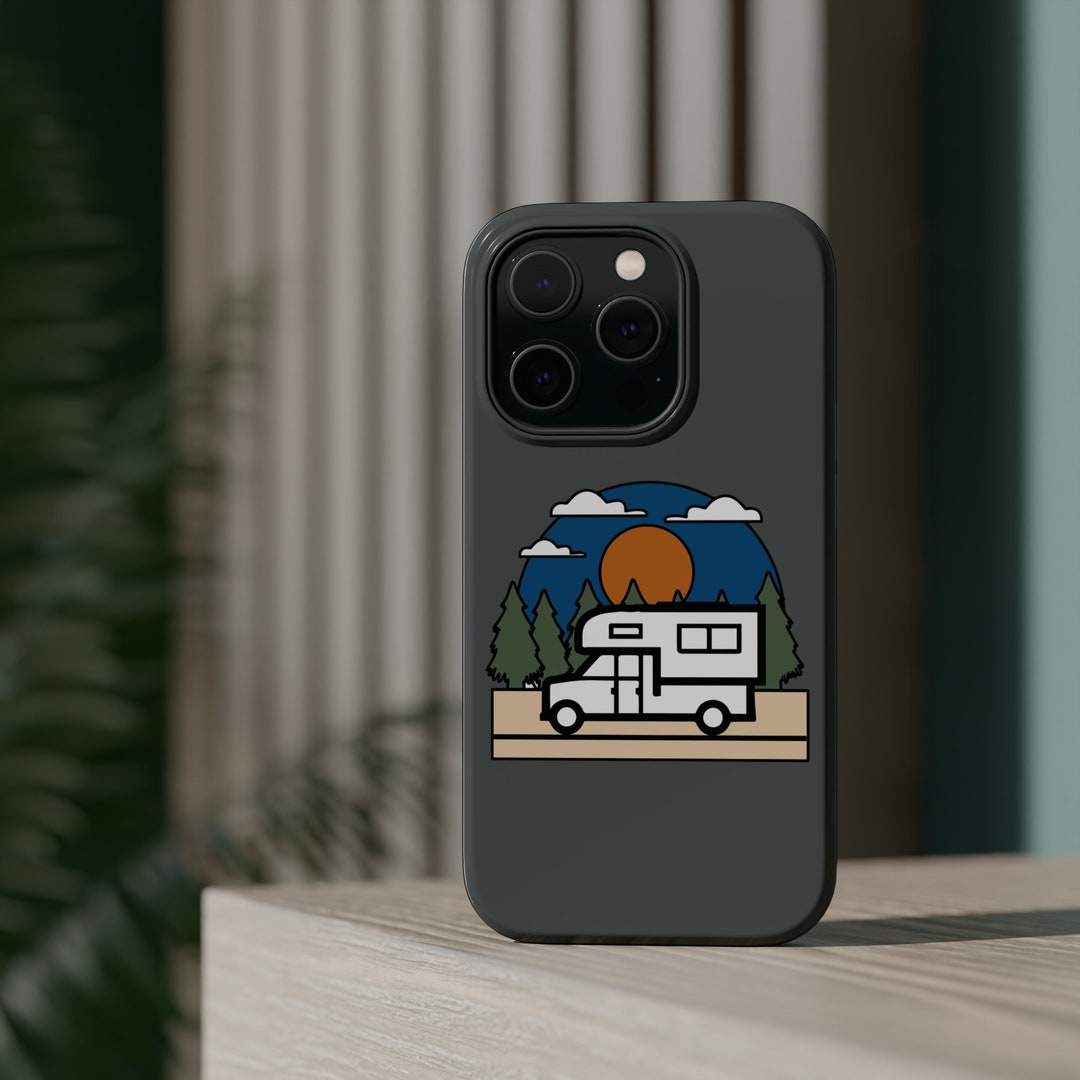 Truck Camper Phone Case, Vintage Slide-in Camper, Gift Under 30 ...
