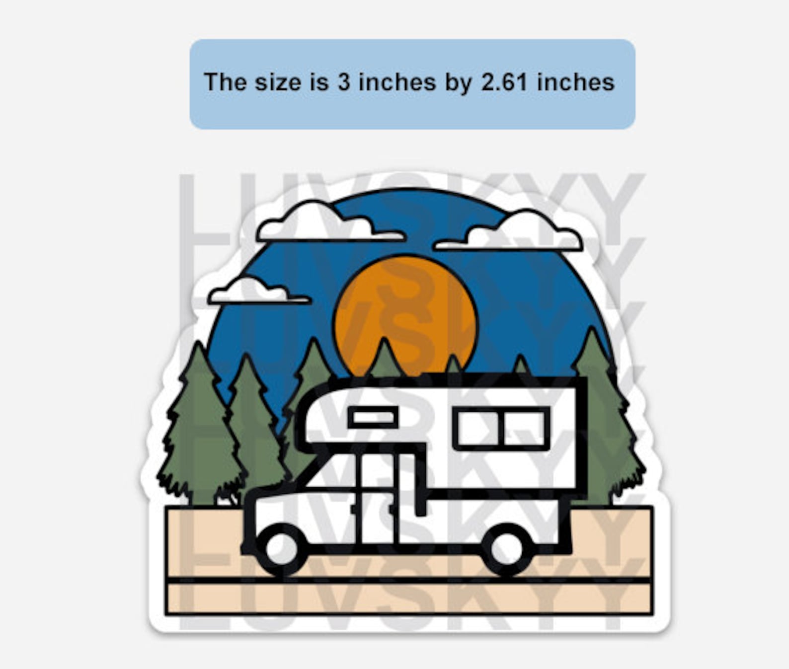Rv Decal Camper Decal Truck Camper Decal Camping Decal Rv Etsy
