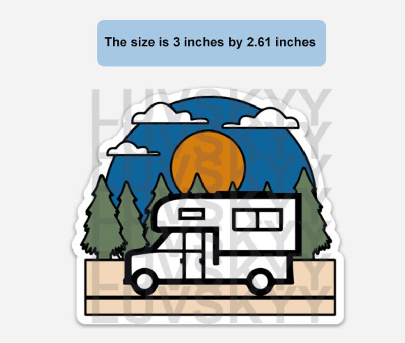 Truck Camper Sticker Camping Sticker RV Decals Camper - Etsy