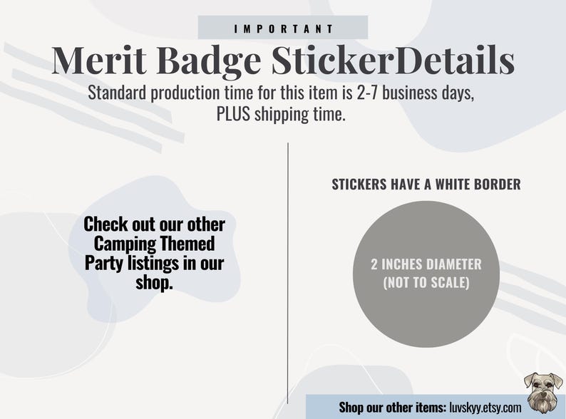 Camp Bachelorette Merit Badge Stickers, Camping Party Favors, Girls ...