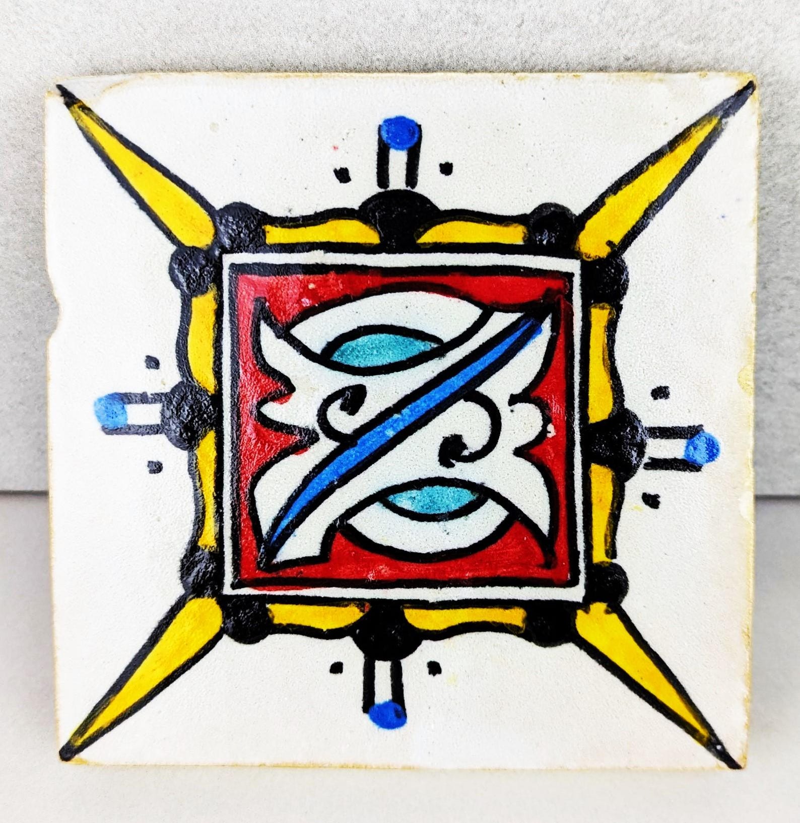 10 Moroccan Zellige Beldi Tiles – Authentic Handcrafted 4"x4" Tiles for ...