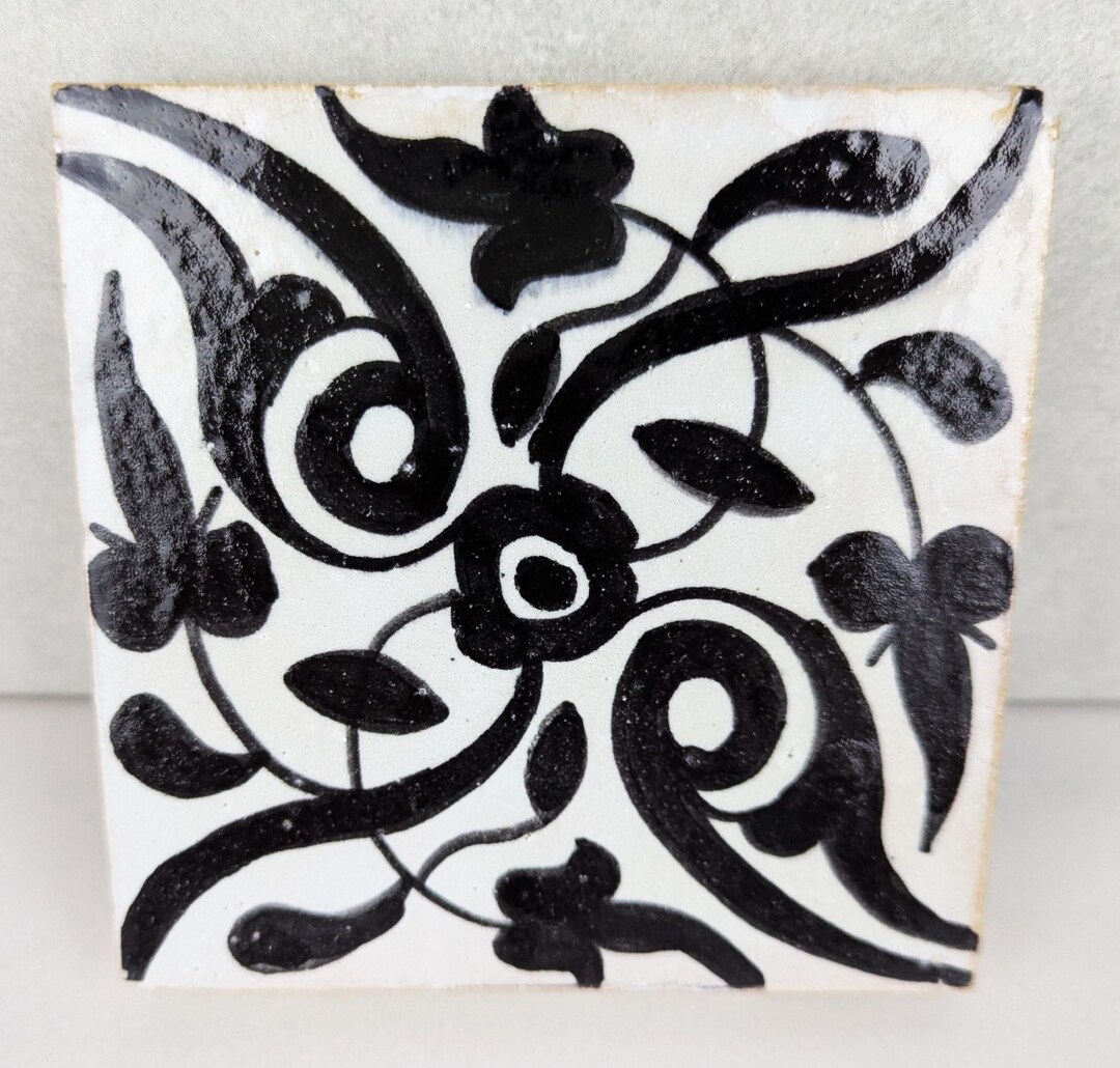 10 Handmade Moroccan Zellige Beldi Tiles – Authentic 4"x4" Tiles for ...