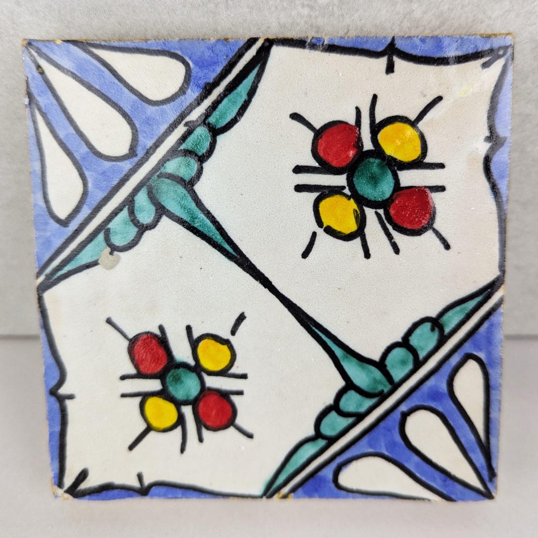 10 Authentic Moroccan Zellige Beldi Tiles – Handmade 4"x4" Tiles for ...