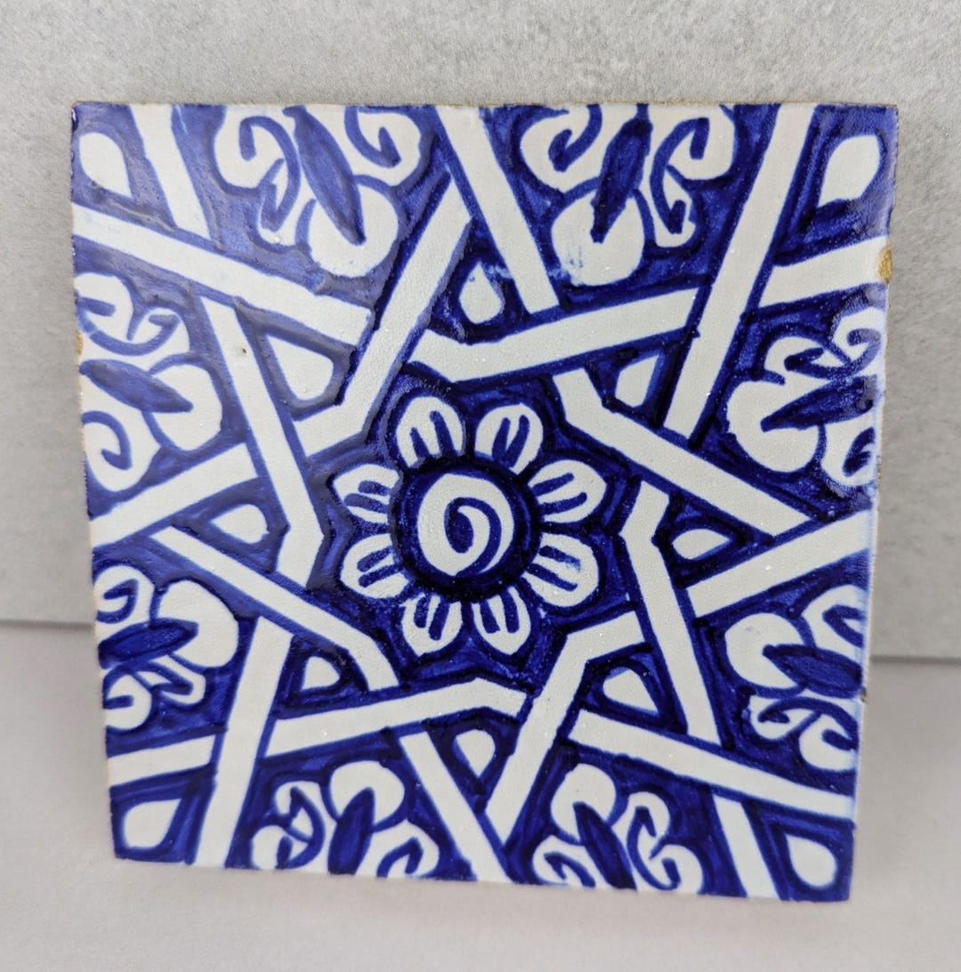 10 Moroccan Zellige Beldi Tiles – Handmade 4"x4" Terracotta Tiles for ...