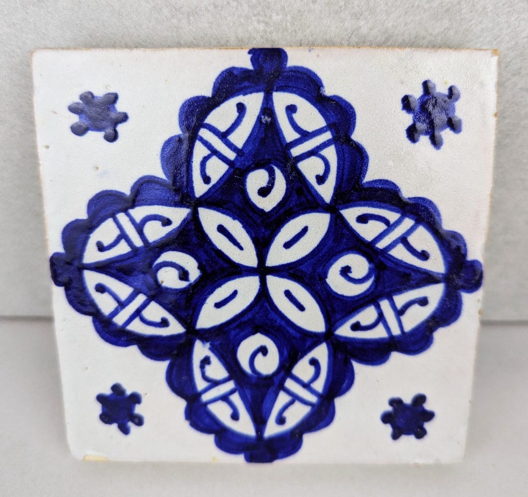 10 Artisan Moroccan Zellige Beldi Tiles – Authentic 4"x4" Tiles for ...