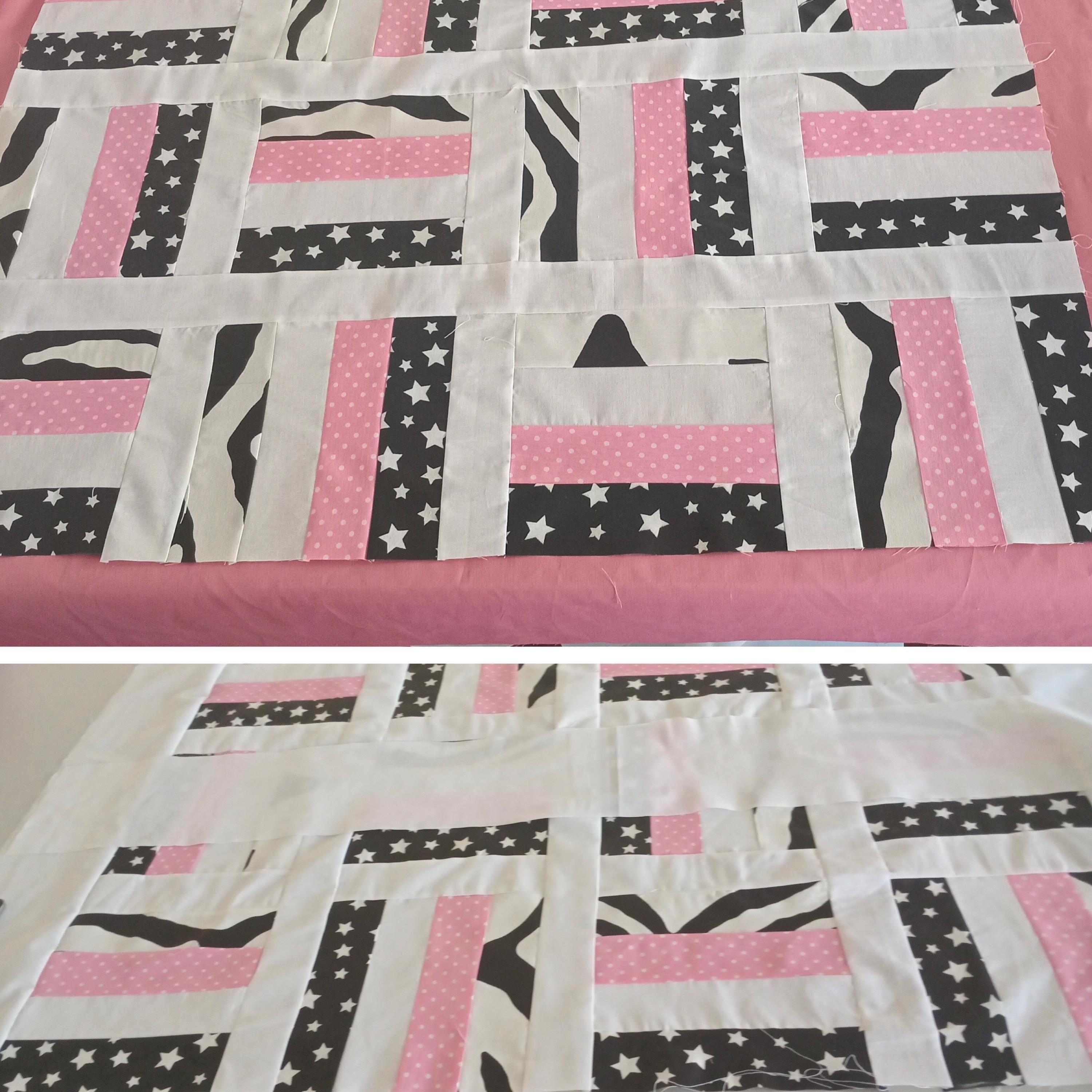 Jelly Roll Strip Pieced Quilt Pattern PDF | Easy Project | Baby to ...