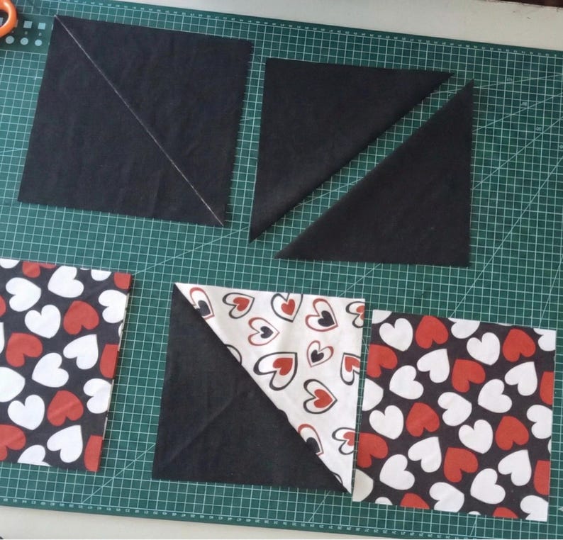 Super Simple Seasonal Fabric Valentine Quilt Table Runner|quick and ...