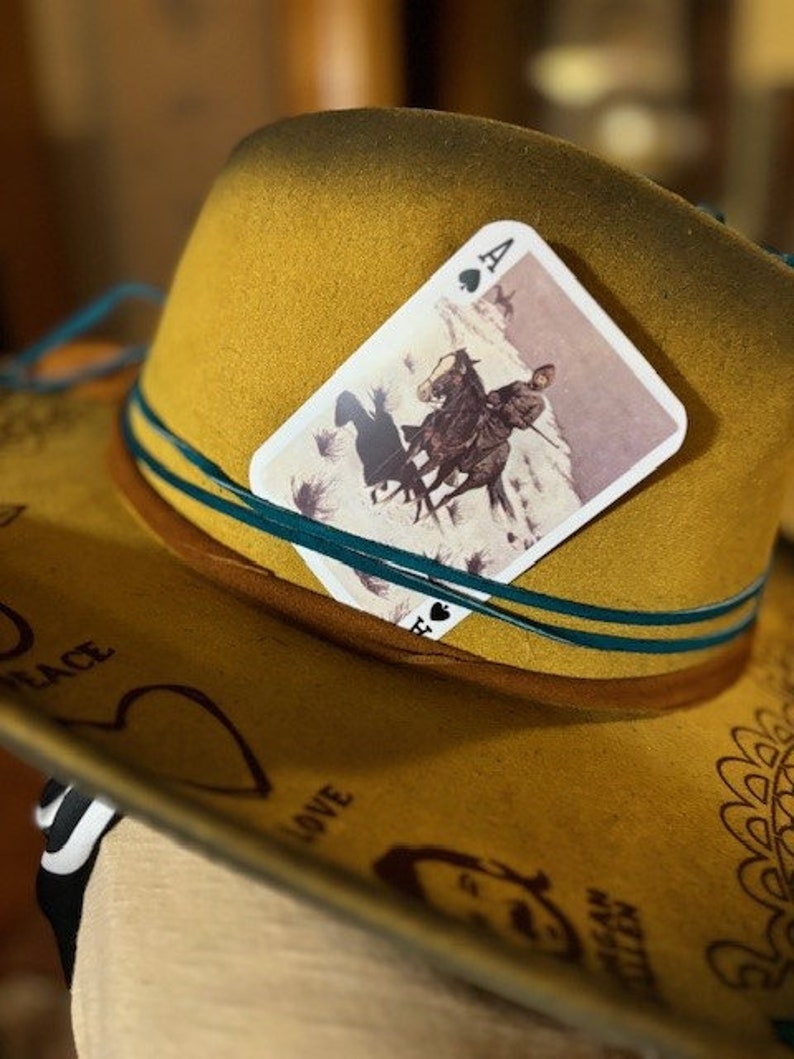 Beautiful Morgan Wallen Hat With Leather Feather Hat Band Adjustable ...